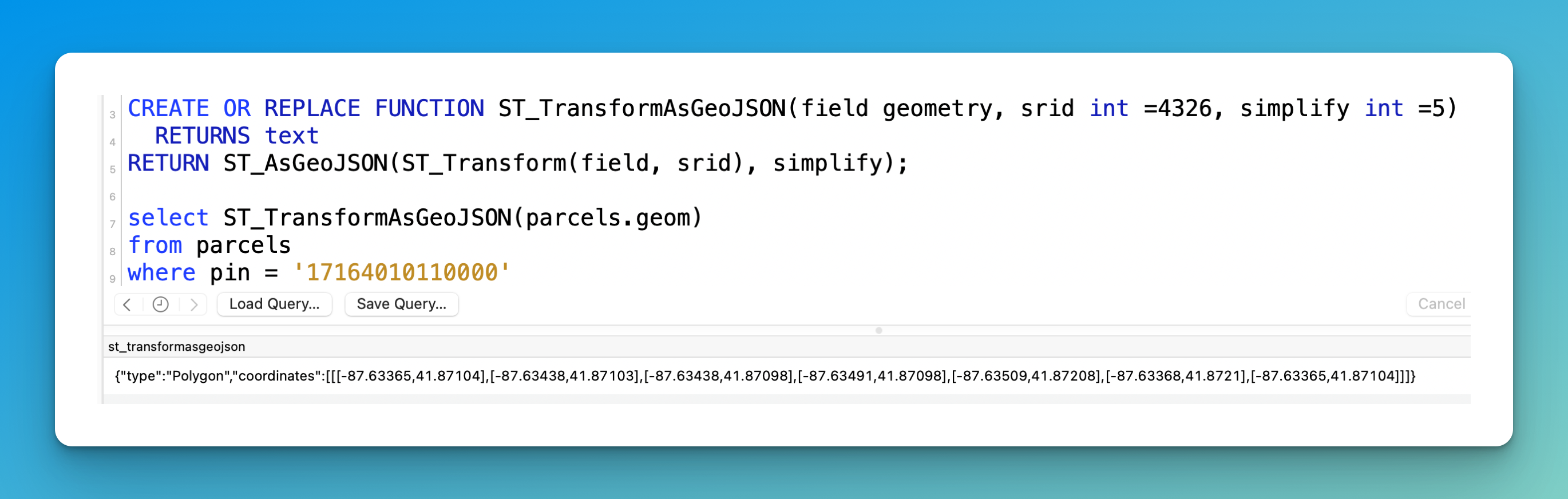 Creating A Postgresql Postgis Function To Get Around A Datatables Editor Limitation Steven Can